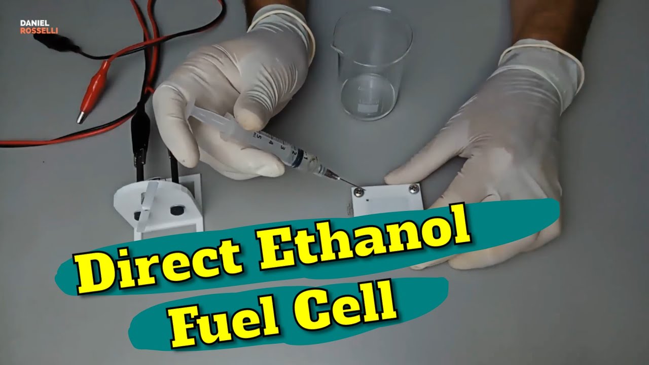 Gerando energia elétrica com álcool (Direct Ethanol Fuel Cell) - YouTube