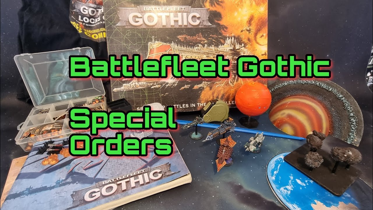 How to play Battlefleet Gothic: Special Orders - YouTube