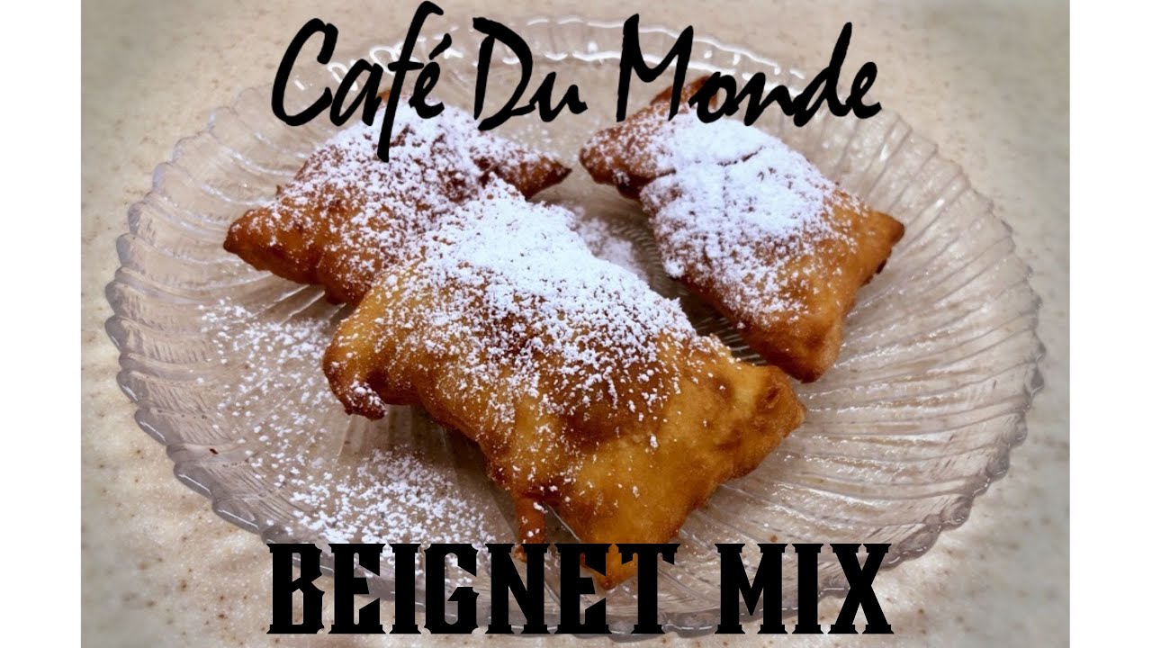 Café Du Monde® - Beignet Mix - YouTube