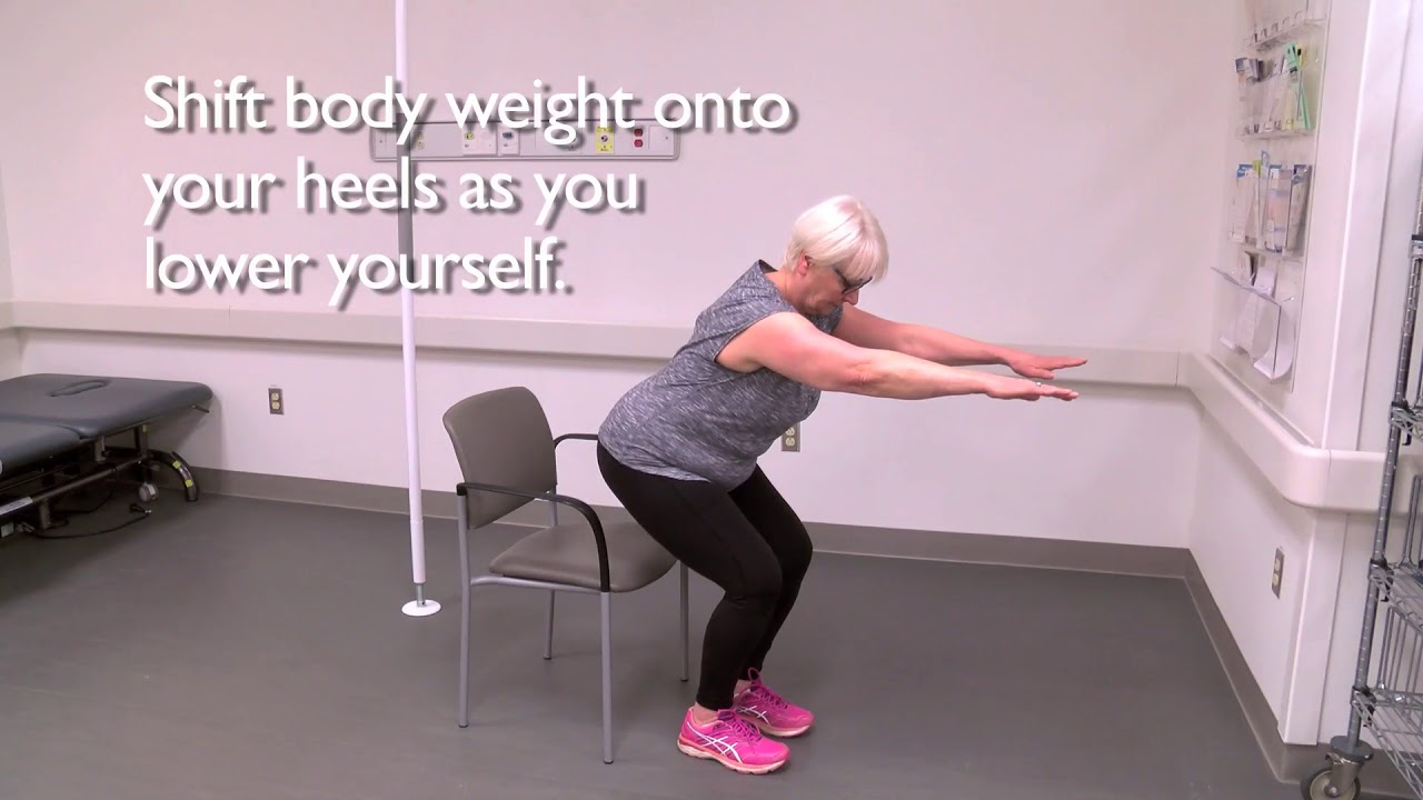 Exercise - Half Squat - YouTube