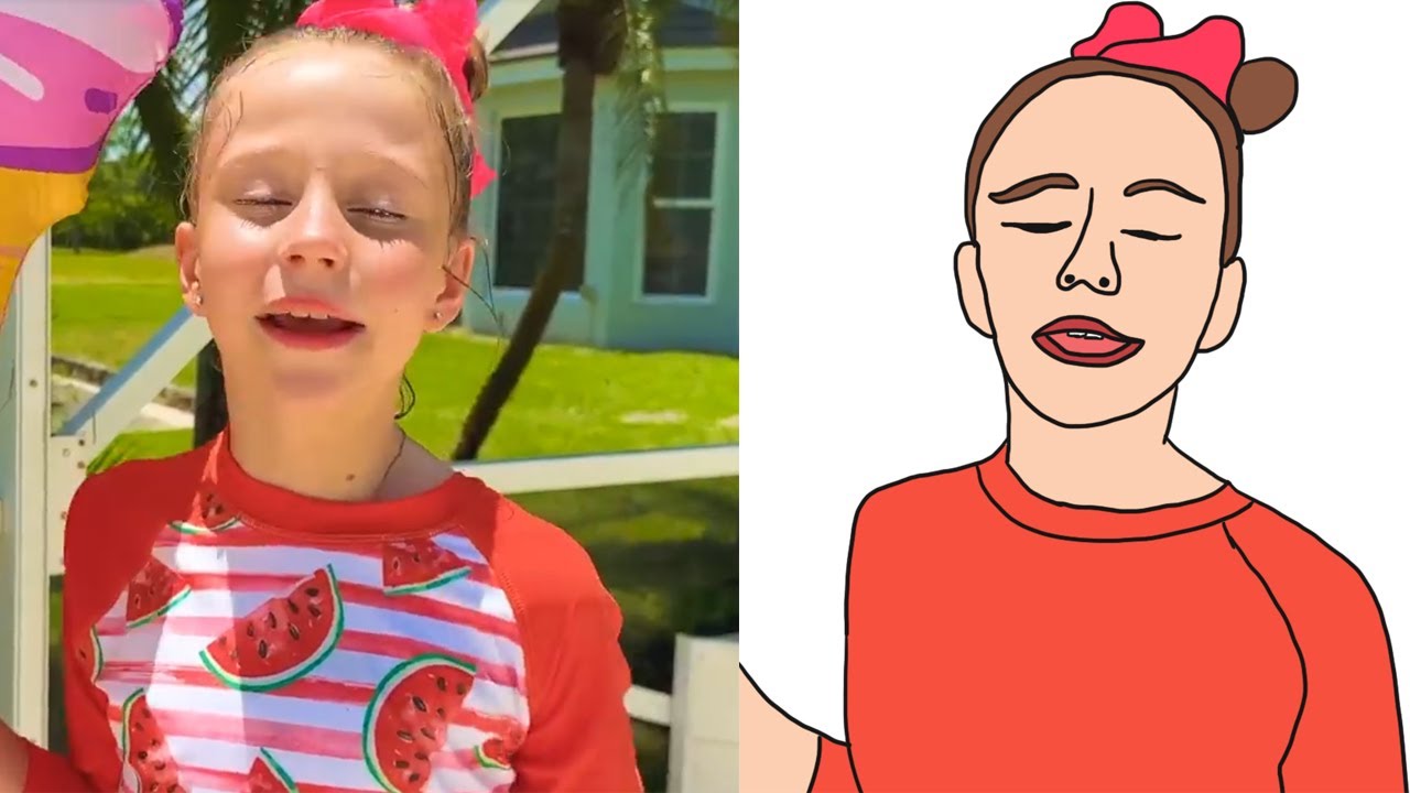 Drawing Meme Like Nastya l Nastya and her example of good behavior for ...