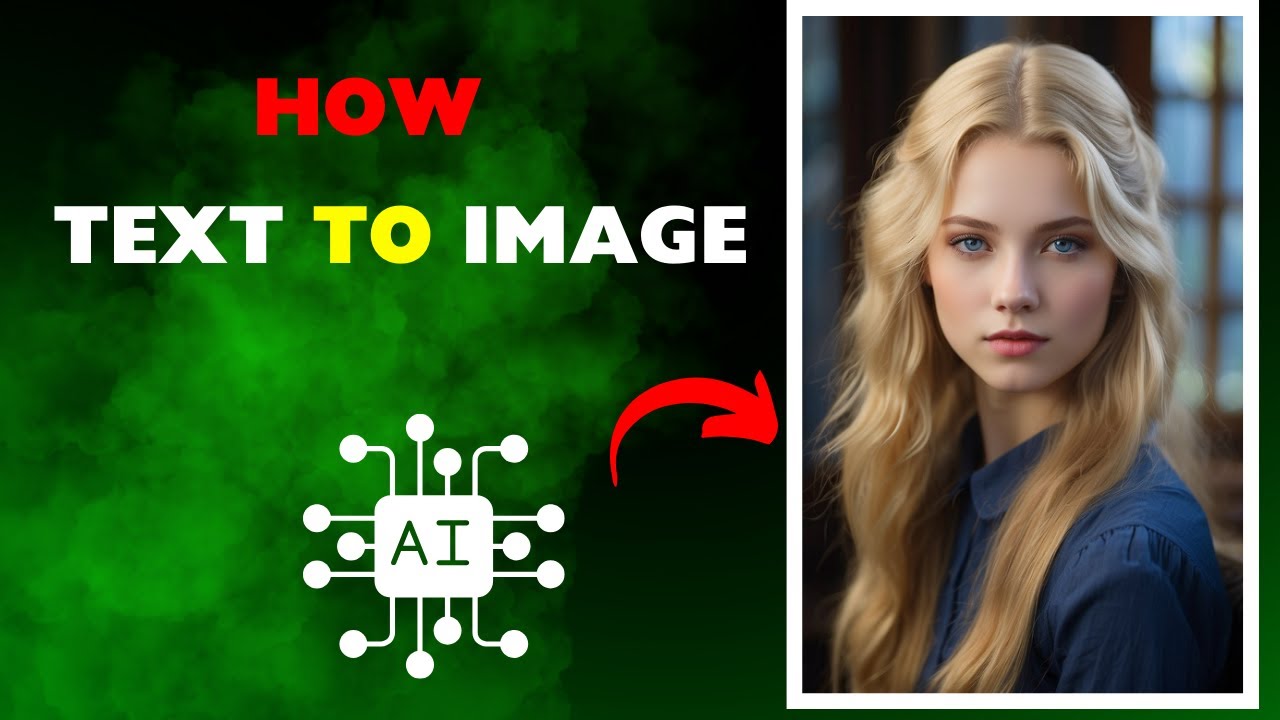How To Make Text To Image AI generator - YouTube