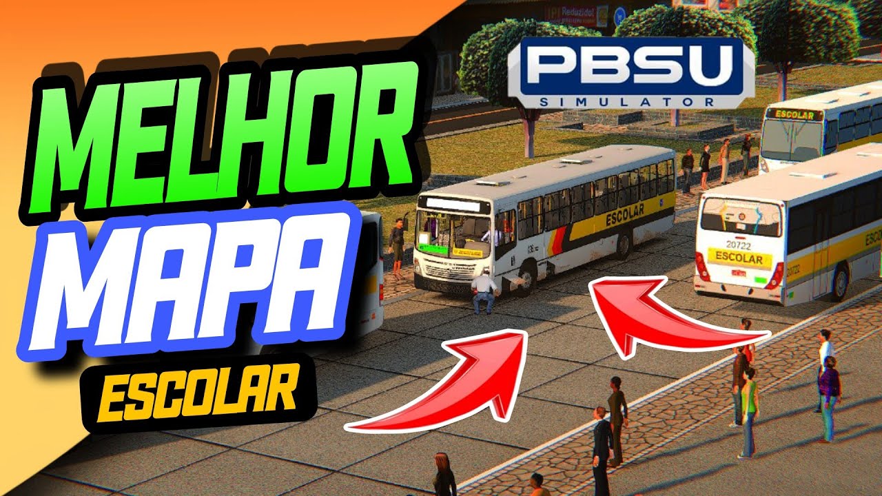 🟡 proton bus simulator - MELHOR MAPA! ESCOLAR! C/ RIQUEZA NOS DETALHES ...