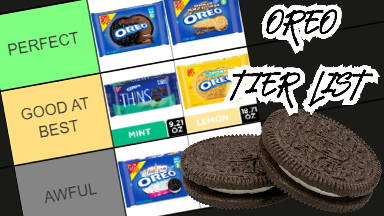 The Oreo Tier List Stream Highlights - YouTube