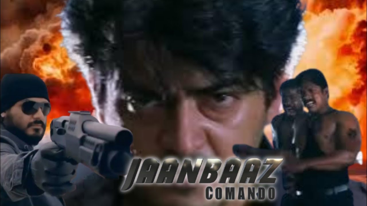 Jaanbaaz Commando || Dubbed From Tamil Movie Aegan|| Starring: Ajith, Nayantara, Navdeep, Suman ...
