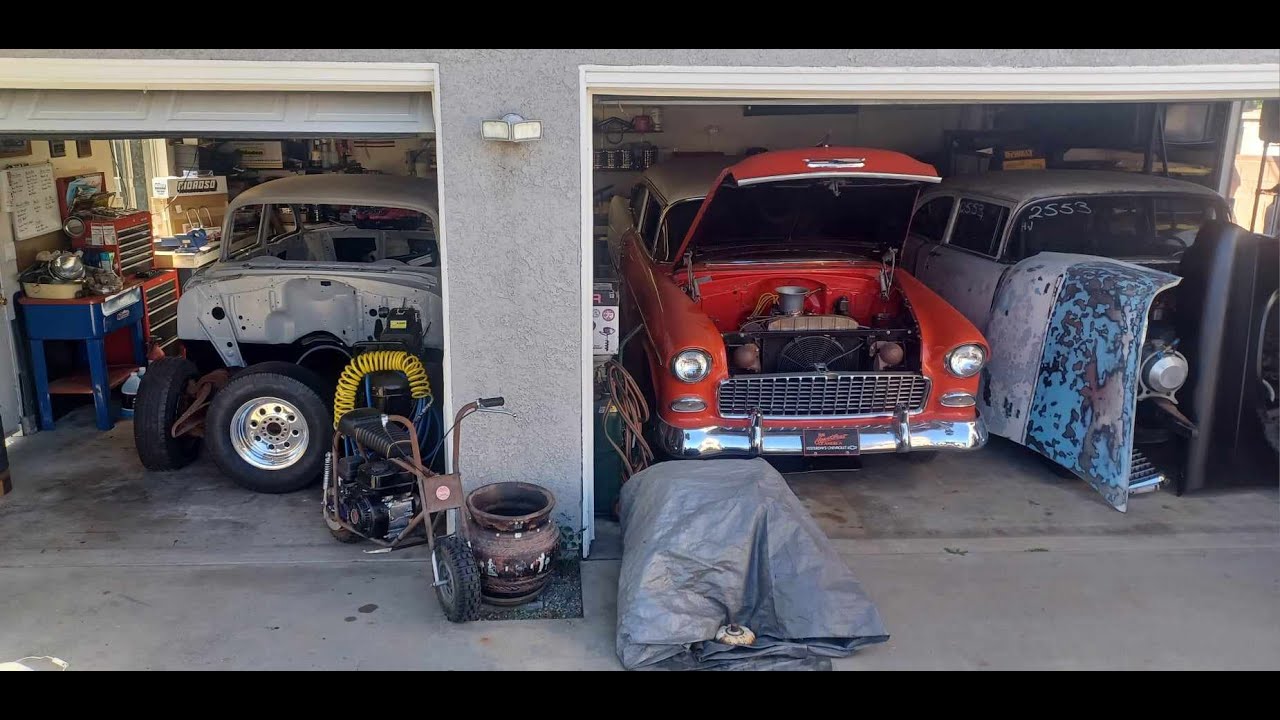 An Overdue Update and Parts Haul for the '55 Chevy's - YouTube