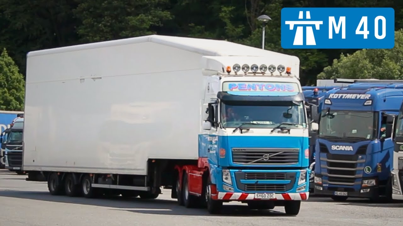 UK Truck Spotting #13 - Beaconsfield Services, M40 🏴󠁧󠁢󠁥󠁮󠁧󠁿 | 2024 - YouTube