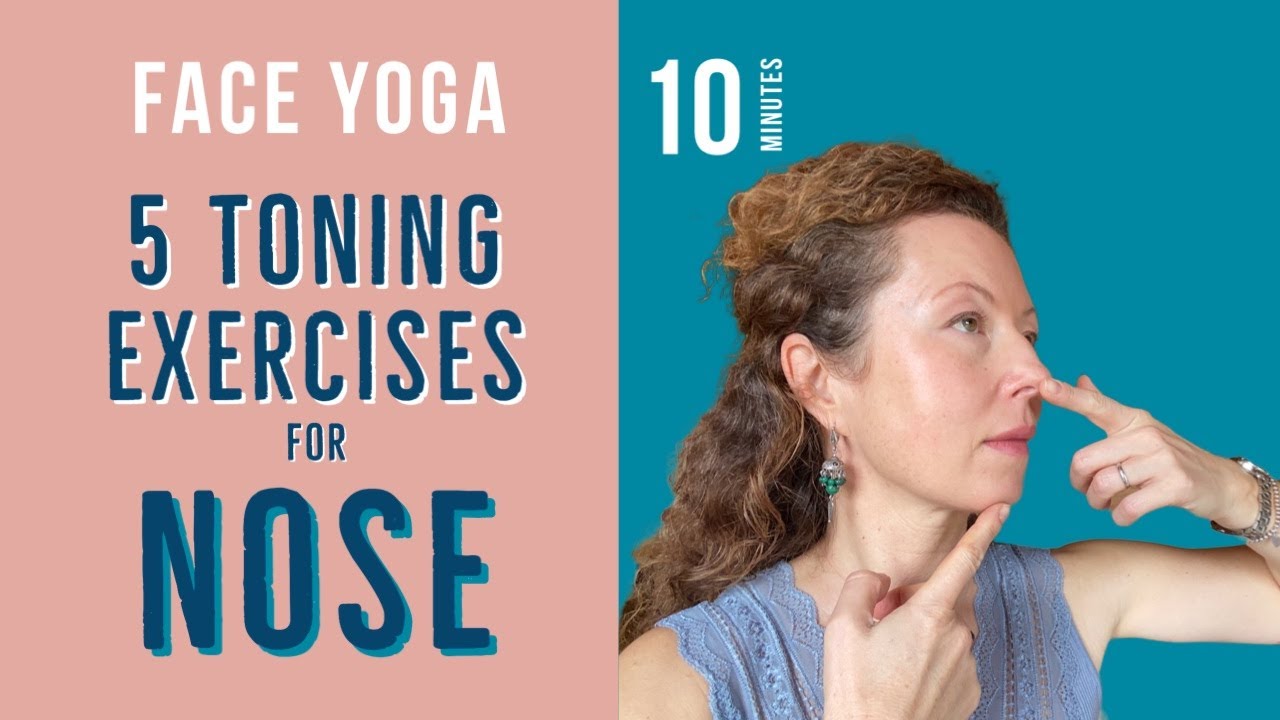 5 NOSE TONING EXERCISES - CREATE A WELL DEFINED NOSE - YouTube