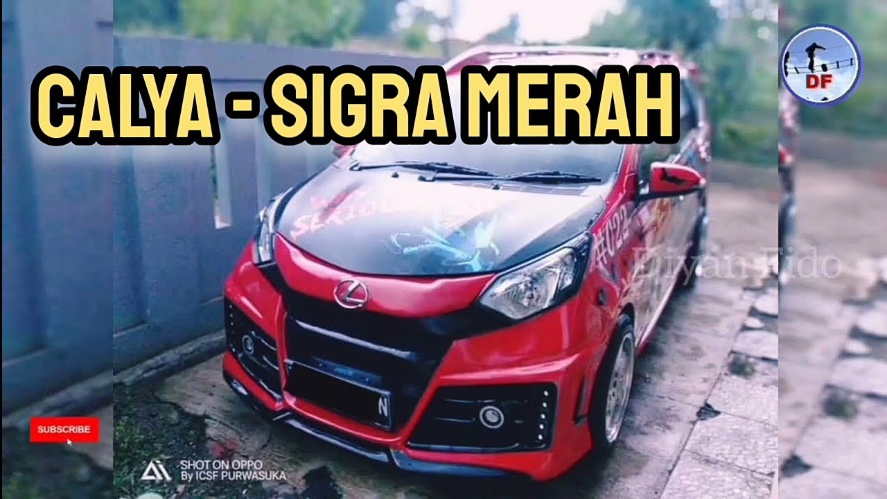 Modifikasi Calya-Sigra Merah - YouTube