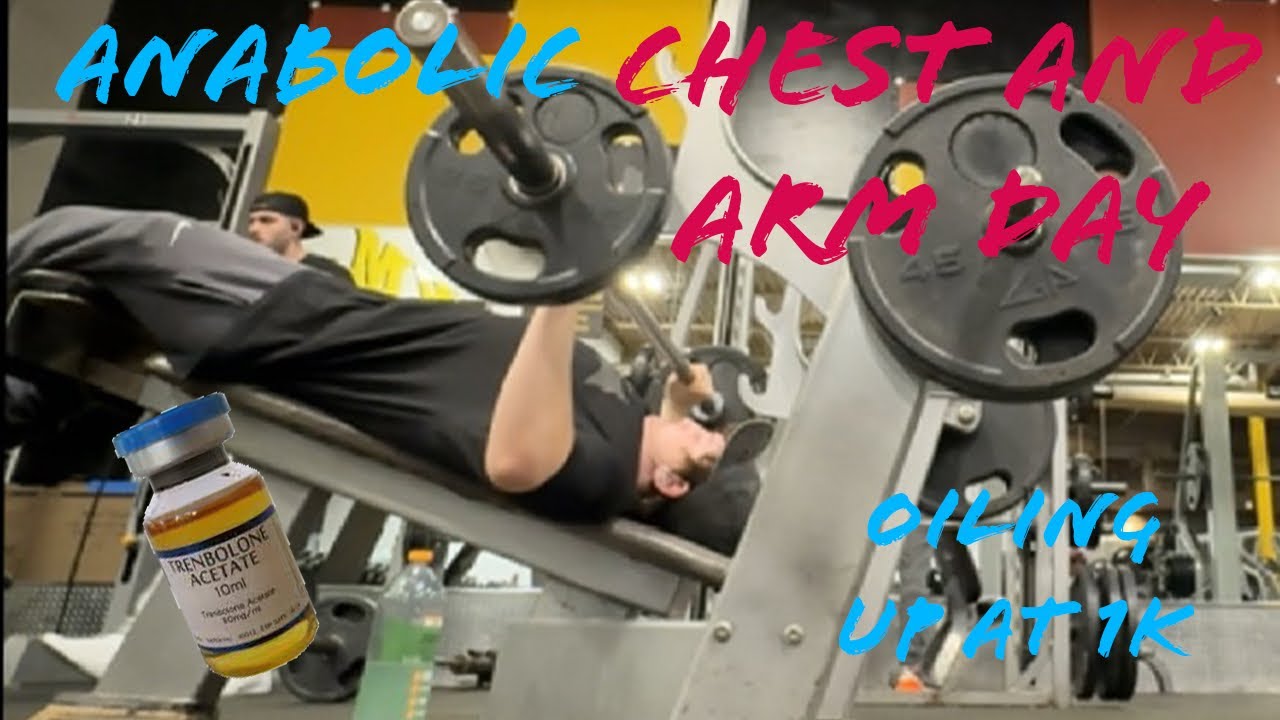 Arm and chest day - YouTube