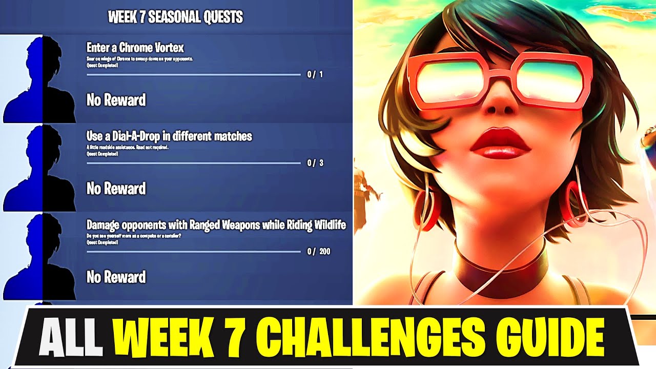 Complete Week 7 Challenges Chapter 3 Season 4 Fortnite - YouTube