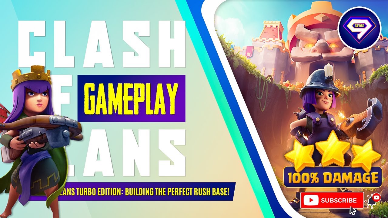 Clash of Clans Turbo Edition: Building the Perfect Rush Base! - YouTube