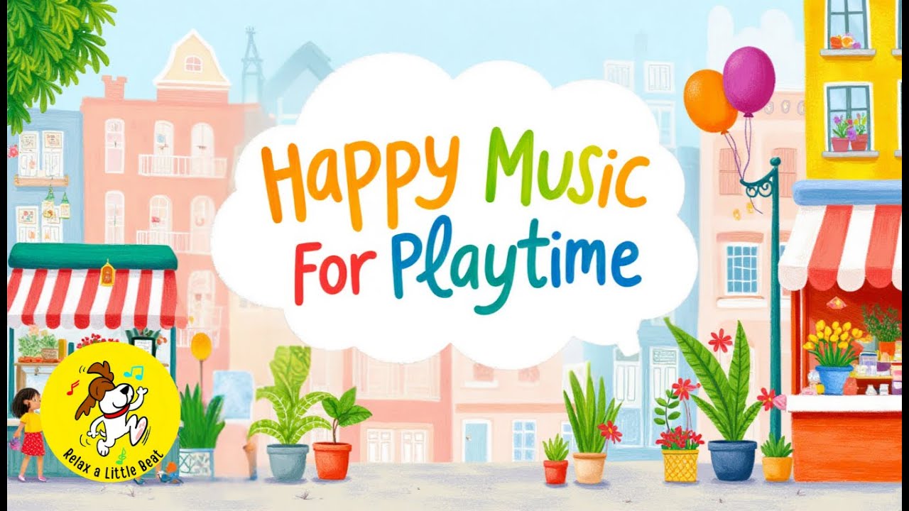 Happy Music for Playtime, Great for Babies & Toddlers | 1 Hour Happy ...