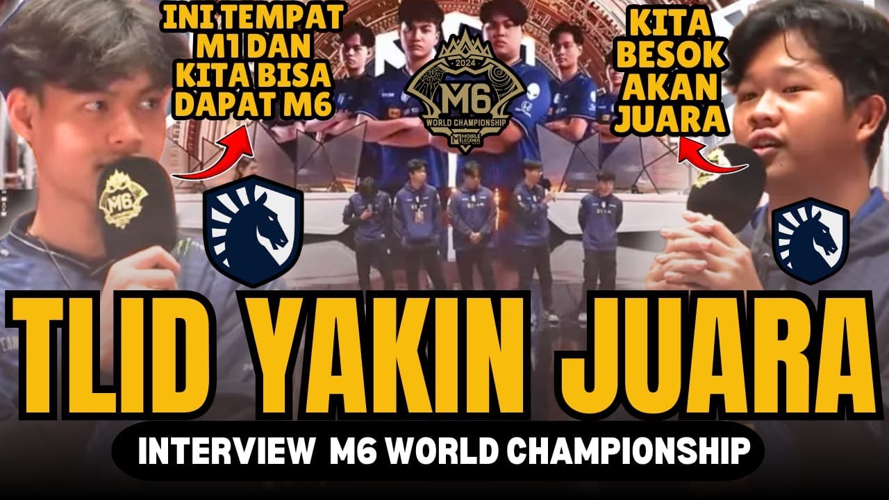 TIM LIQUID MODE JUARA! ARAN & YEHEZKIEL YAKIN BESOK AKAN JUARA M6 WORLD ...
