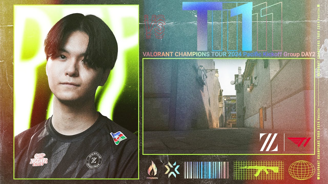 DEP vs T1 4kills - VCT2024 Pacific Kickoff Group DAY3 - YouTube