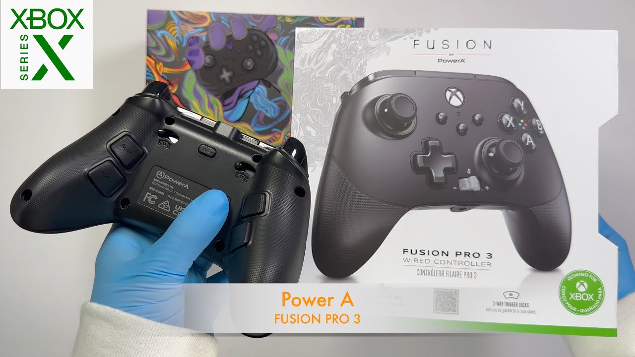 New! Power A Fusion Pro 3 Wired Controller for Xbox Series X|S ...