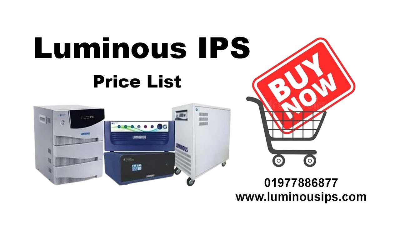 Luminous IPS | Luminous Battery | Sine Wave Ips Package Price list ...