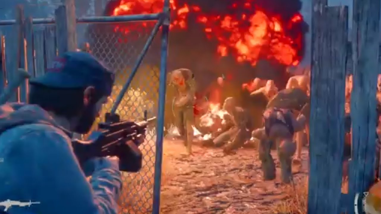 DAYS GONE CRAZIEST MISSION TO CLEAR THE ZOMBIES - YouTube