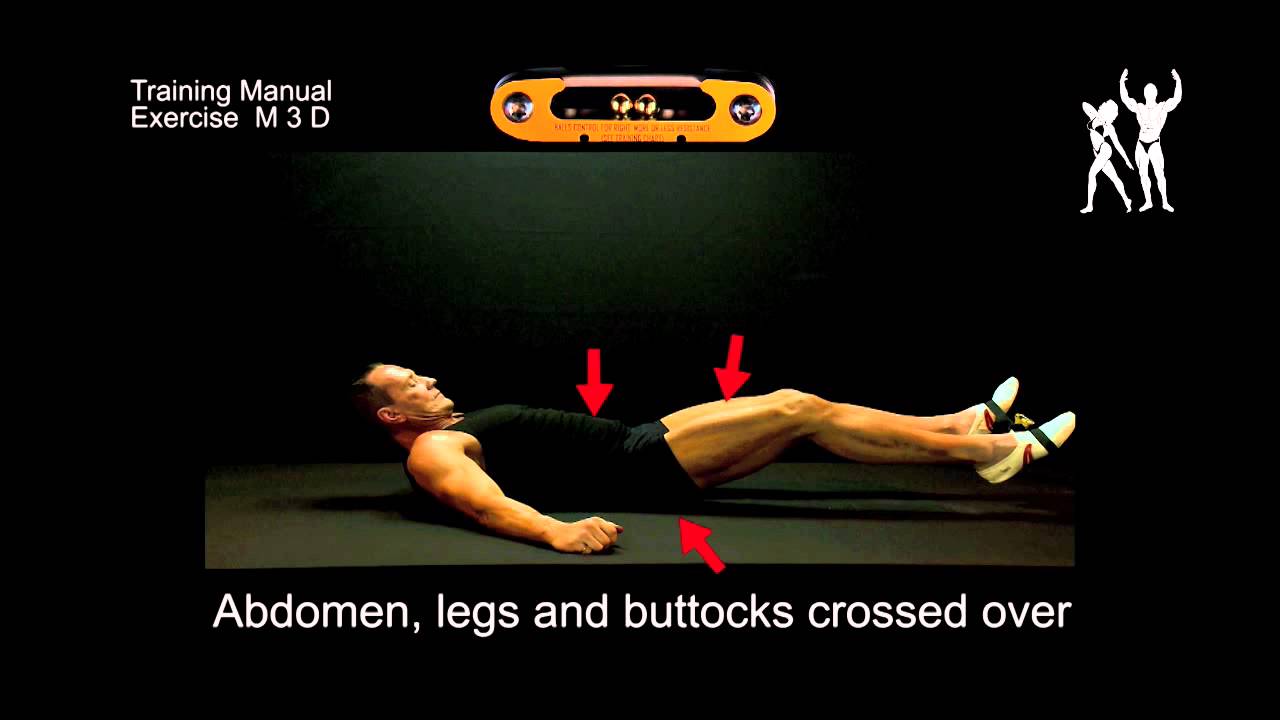Isokinator Training - M3D exercise for toning abdominal muscles, legs ...