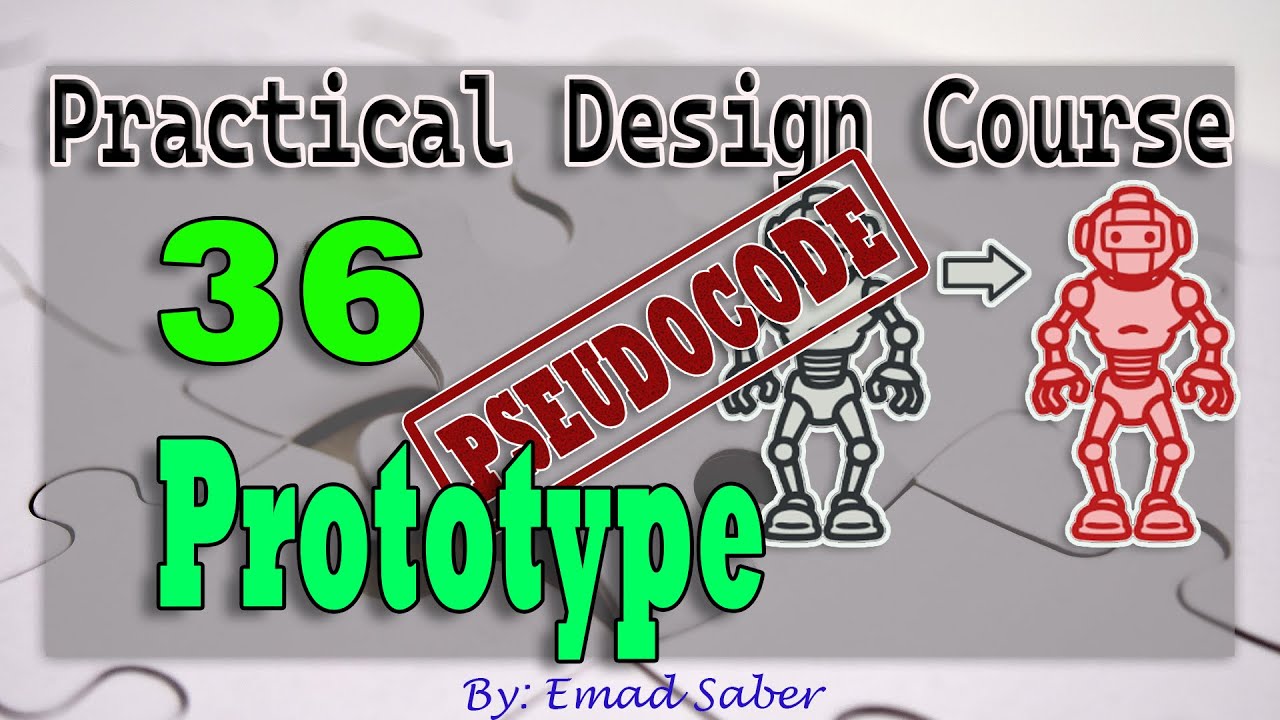 36 Creational Patterns Prototype Pseudocode Designpatterns 7971