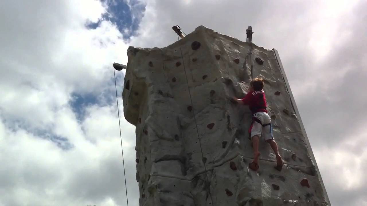 Rock wall by Logan - YouTube