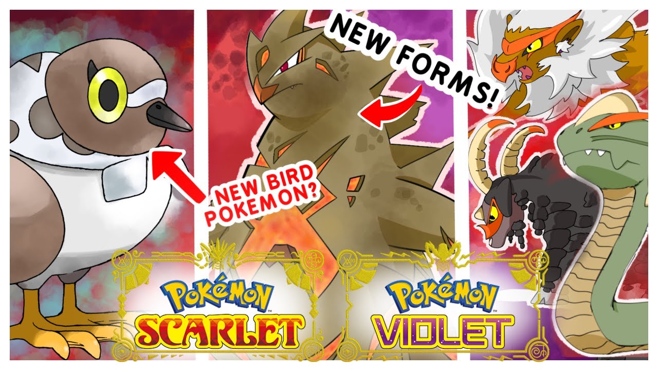 POKEMON CONCEPT PREDICTIONS FOR POKEMON SCARLET AND VIOLET! (Predicting ...