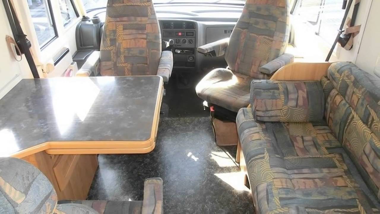Kampeerauto te koop: HYMER E 510 - YouTube