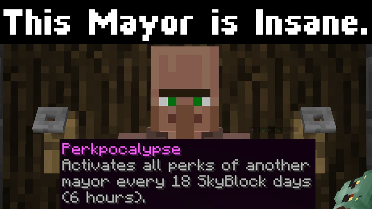Hypixel Skyblock: The Jerry Mayor is INSANE! (Perk Leaks + Guide) - YouTube