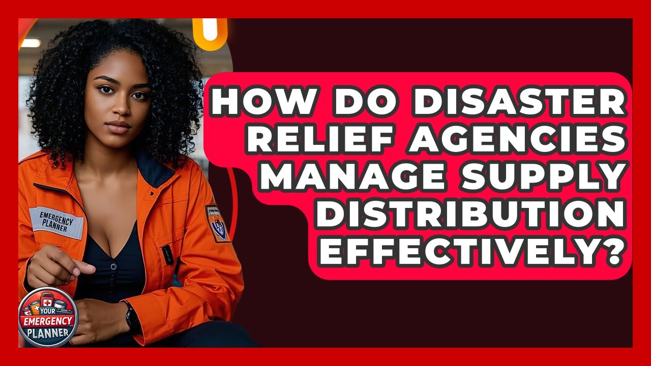 How Do Disaster Relief Agencies Manage Supply Distribution Effectively ...