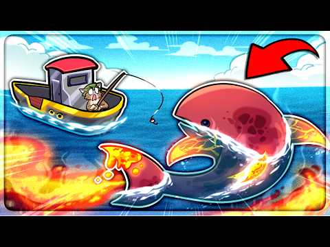 I Caught The LEGENDARY LAVA FISH in Cat Goes Fishing