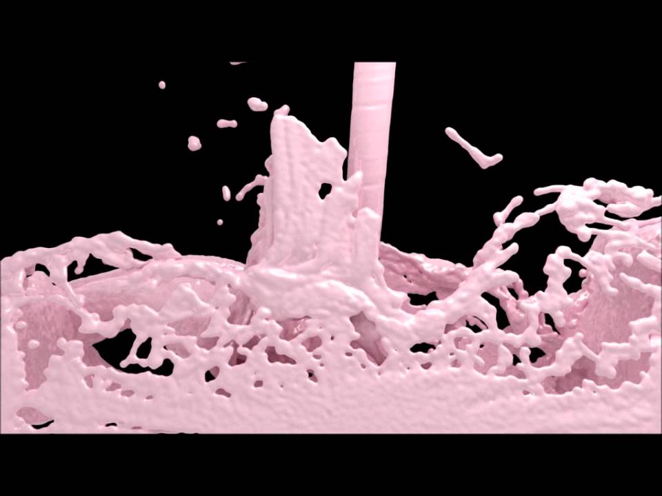 Realflow paint animation - YouTube