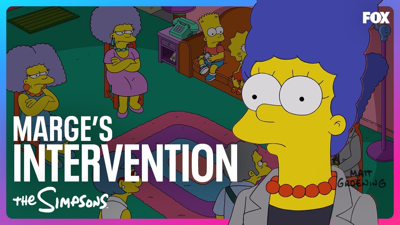 The Simpsons INTERVENTION! The Family Has Had Enough | Season 34 Ep. 4 ...