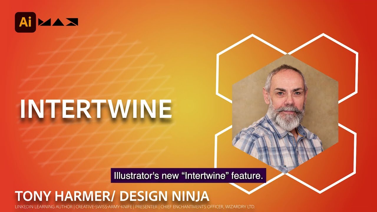 Learn Intertwine with Tony Harmer AKA Design Ninja | Illustrator 2023 ...