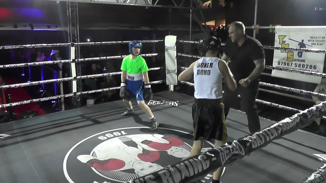 Didcot Boxing Academy Mayhem at the Marlborough Bout 2 Lucas Bond Vs ...