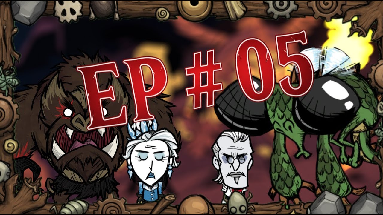 "Don't Starve Together #05" - DRAGONFLY E NIGHTMARE WEREPIG! - YouTube