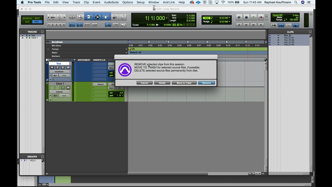 Pro Tools - Loop Recording to Playlists - YouTube