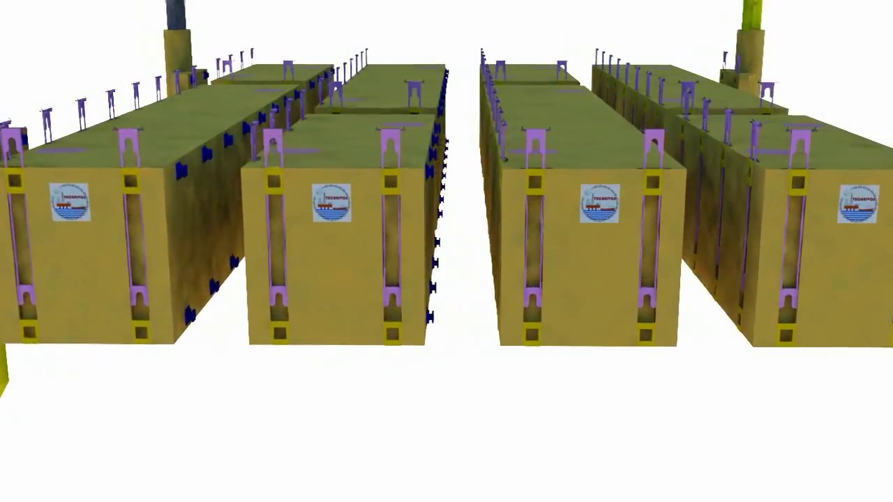 Modular Barge Design India - YouTube