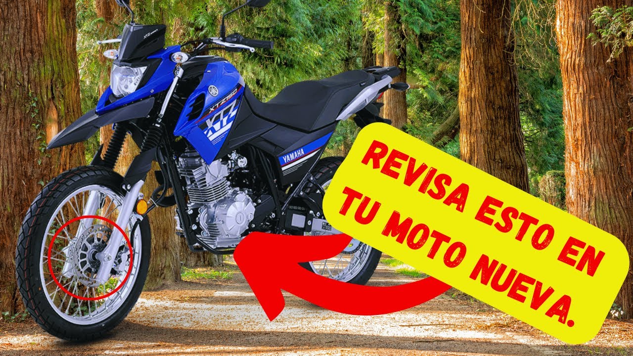 10 PUNTOS A REVISAR EN UNA MOTO NUEVA - YouTube