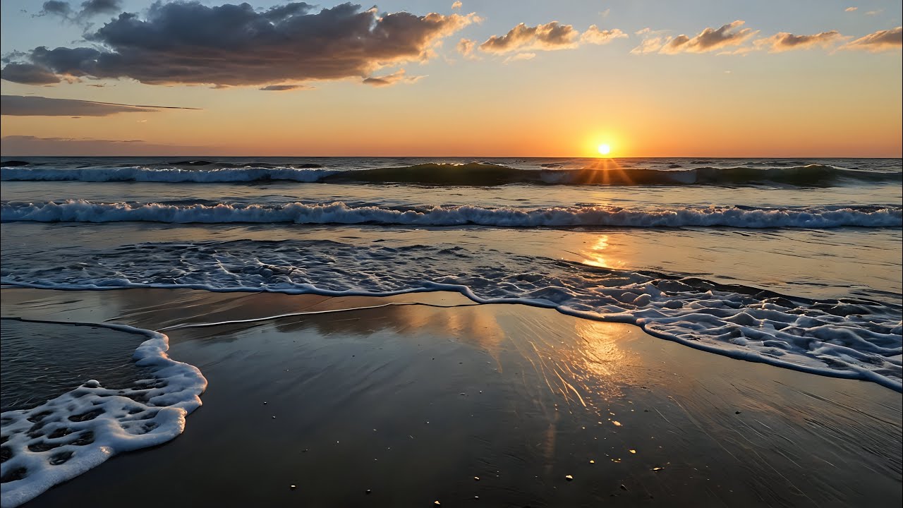 Fall Asleep Fast: 1 Hour Ocean Waves & Soothing Water Sounds for ...