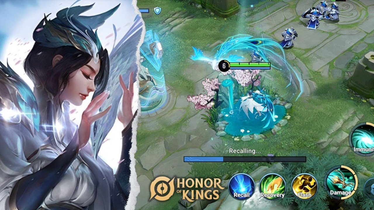 Review Skin Legend Consort Yu - Wings of Freedom | Honor of Kings - YouTube