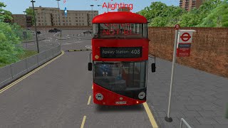 Omsi 2 Bowdenham V5 Route 408 Herefield Station To Apsley Station E400 ...