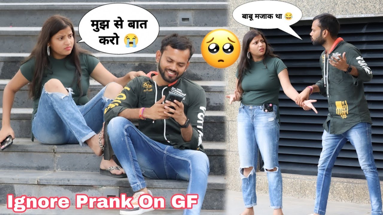 Ignoring Prank On My Girlfriend 🤣 Prank Gone Wrong By Jasram Rathor ...
