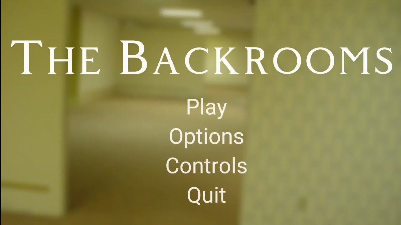 The Backrooms | Game Intro Concept - YouTube