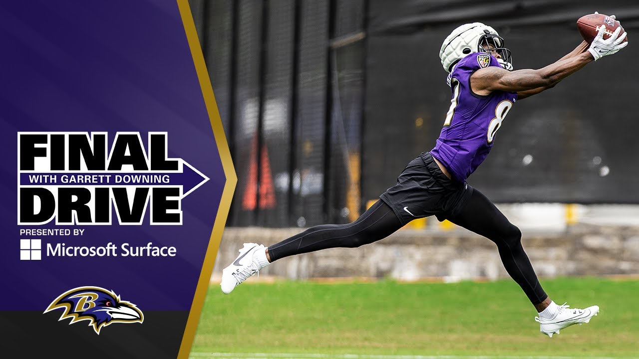 Devontez Walker Shares His Rookie Goals | Baltimore Ravens Final Drive ...