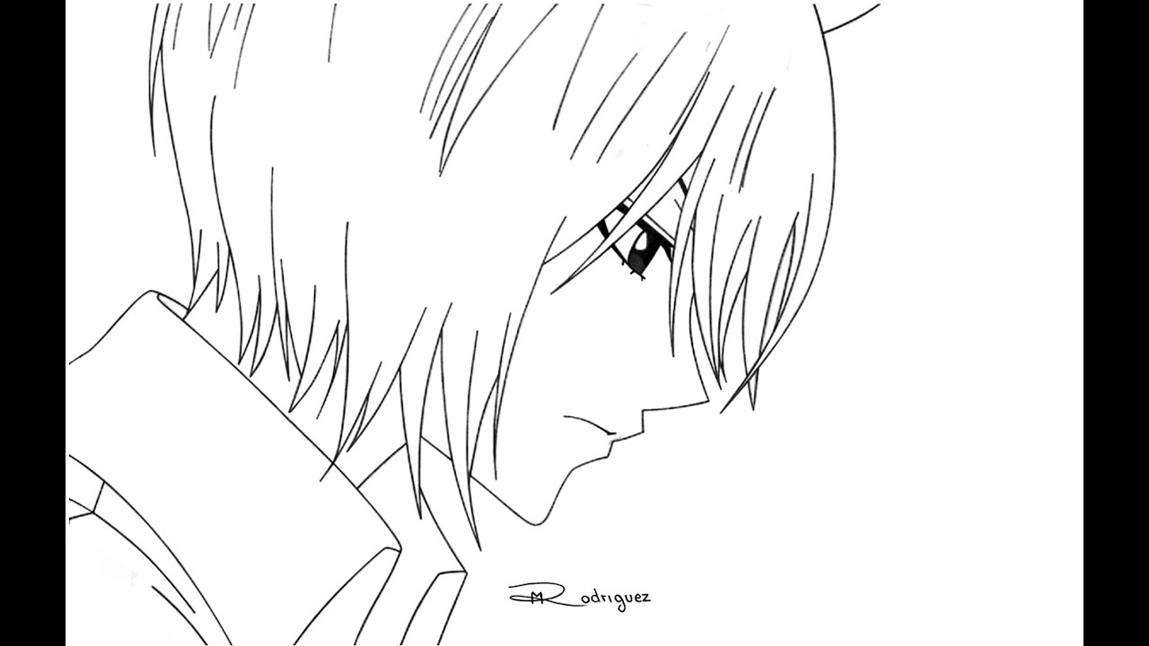 Como dibujar a TOMOE - Kamisama Hajimemashita. How to draw TOMOE - YouTube