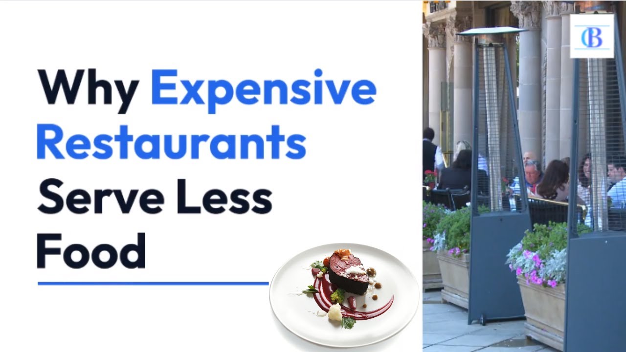 Why Expensive Restaurants serve less food ? curiousbuzz | #viral # ...