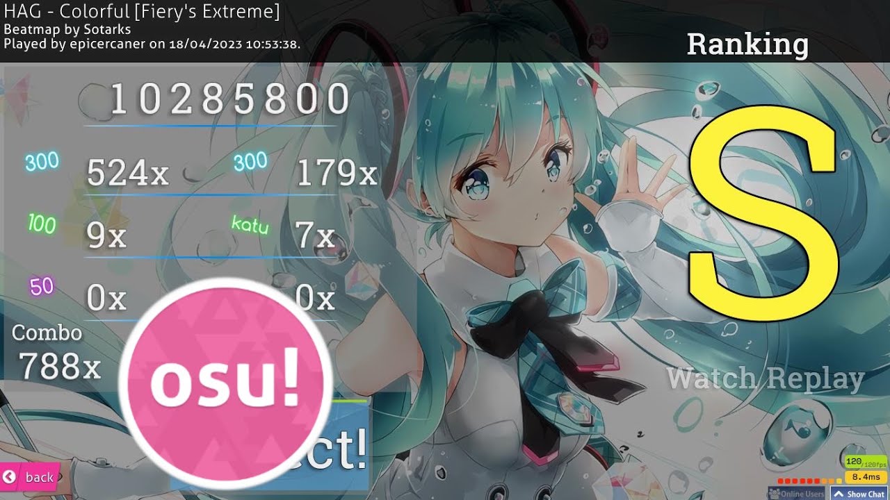osu! | colorful (275pp) - YouTube
