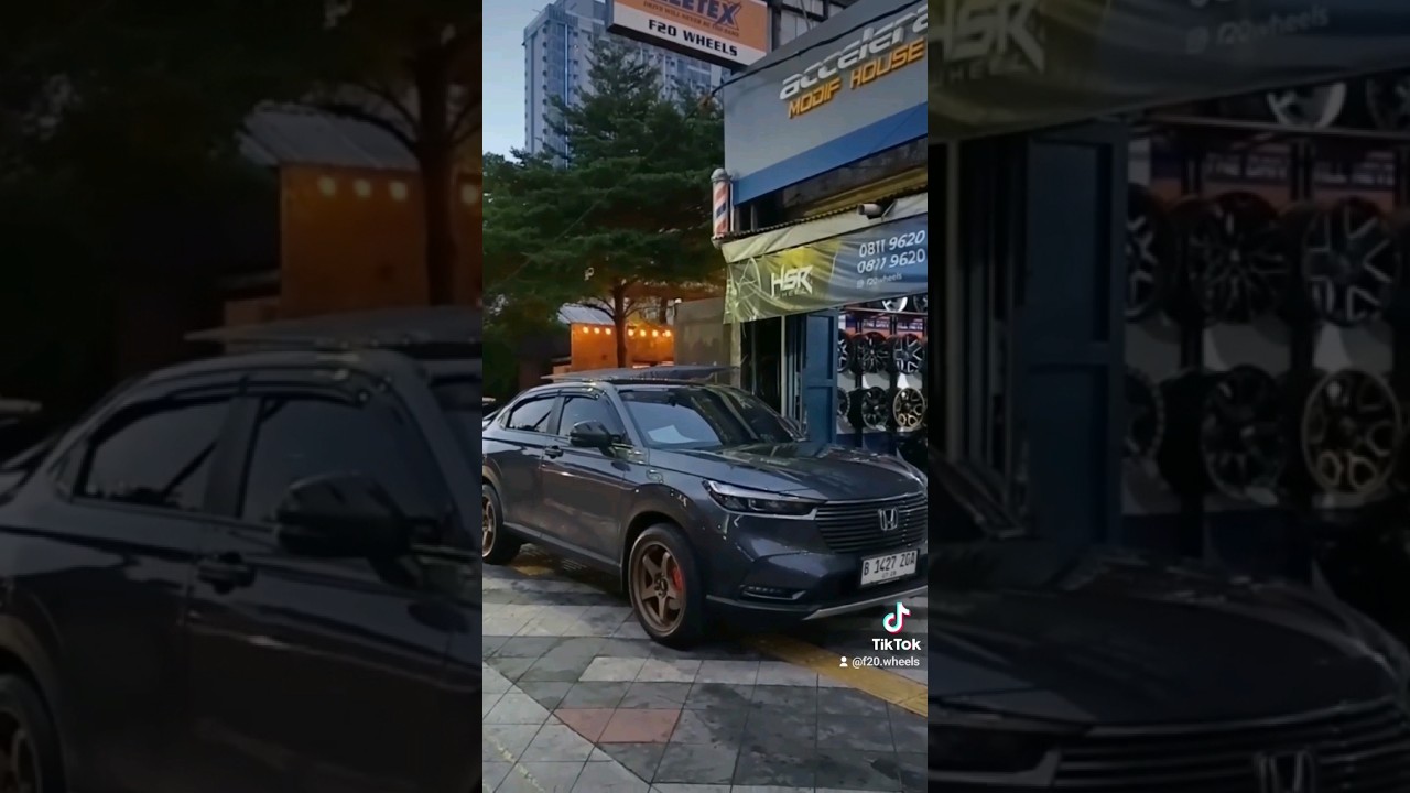 Modif Kece All new HRV pakai velg HSR WHEEL ring 18 #hsr #hsrwheel # ...