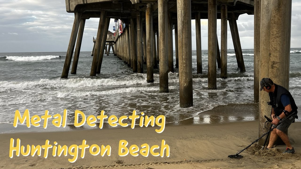 Metal Detecting | Huntington Beach Airshow - YouTube
