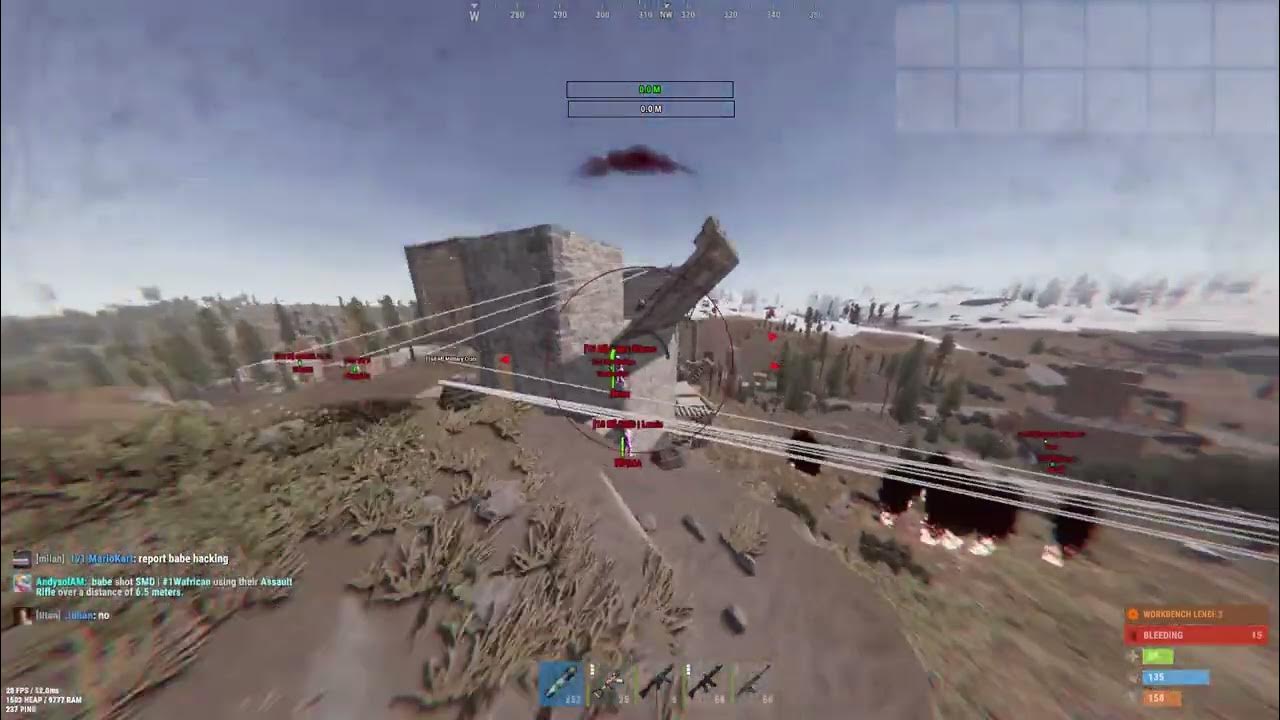 rust cheating with lastcheat - YouTube